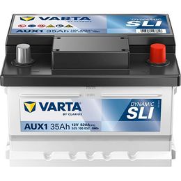 Varta Starterbatterie DYNAMIC AUX 12 V, 35 Ah, 520 A 12V 35Ah 520A f&uuml;r MERCEDES-BENZ VOLVO 21461381 2305410001 A2305410001 535106052K262