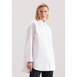 Seidensticker Damen Seidensticker Longbluse 1/1 Kragen Uni wei&szlig; XS(34)