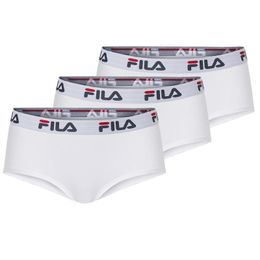 Fila Herren Retro Pants &raquo;WOMAN CULOTTE&laquo; 3er Pack, elastischer Logobund wei&szlig; XS
