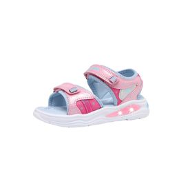 Kangaroos M&auml;dchen Kangaroos Sandale &raquo;K-SLS Penny&laquo; mit Blinkfunktion pink 32