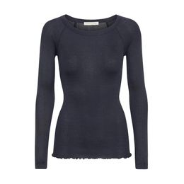 Seamless Basic Sweater 'Silky' female Blue size One Size