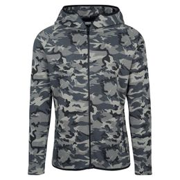 Urban Classics Damen Urban Classics Allwetterjacke &raquo; Herren Interlock Camo Zip Jacket&laquo; 1 Stk. tlg. mit Kapuze S
