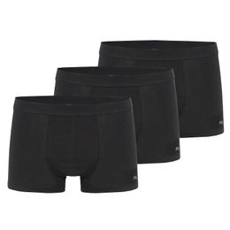 Fila Herren Boxershorts &raquo;MAN BOXER SHORTS&laquo; 3er Pack, mit verst&auml;rktem Mittelteil schwarz M