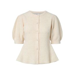 Pieces Knit Cardigan 'PCSilly' female Beige size S