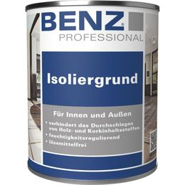 BENZ PROFESSIONAL Isoliergrund , 0,75 l, Transparent