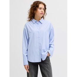 Jack & Jones JJXX Bluse 'JXCaro' Damen Gr&ouml;&szlig;e M hellblau / wei&szlig;
