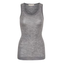 Seamless Basic Top 'Isa' female Grey size One Size