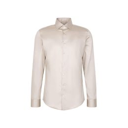 Seidensticker Business Shirt 'Schwarze Rose' male Beige size 37