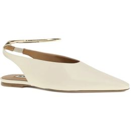 Jil Sander Ballerinas - Flat Shoes White - Gr. 37 (EU) - in Wei&szlig; - f&uuml;r Damen
