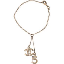 Chanel Armband - Chanel Crystal CC Bracelet - Gr. ONE SIZE - in Mehrfarbig - f&uuml;r Damen