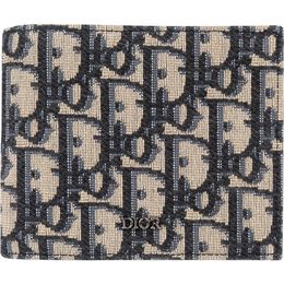 Christian Dior Portemonnaie - Christian Dior Trotter Monogram Wallet - Gr. unisize - in Schwarz - f&uuml;r Damen