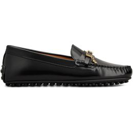Tod's Tod's Loafer - Flat Shoes Black - Gr. 36 (EU) - in Schwarz - f&uuml;r Damen