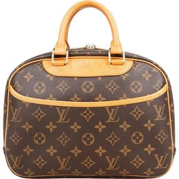 Louis Vuitton Crossbody Bags - Louis Vuitton Canvas Monogram Trouville Handbag - Gr. unisize - in Braun - f&uuml;r Damen