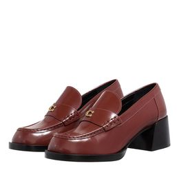 Coach Loafer - Natalie Leather Loafer - Gr. 35,5 (EU) - in Rot - f&uuml;r Damen