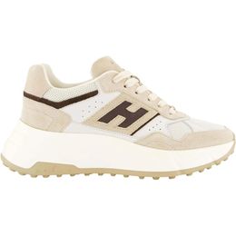 Hogan Low-Top Sneaker - Dames H669 Sneaker Beige - Gr. 41 (EU) - in Beige - f&uuml;r Damen