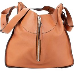 Loewe Crossbody Bags - Loewe Brown Leather Hammock Crossbody Bag - Gr. unisize - in Bunt - f&uuml;r Damen