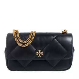 Tory Burch Crossbody Bags - Kira Diamond Quilt Mini Flap Bag - Gr. unisize - in Schwarz - f&uuml;r Damen