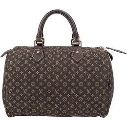 Louis Vuitton Crossbody Bags - Louis Vuitton Mini Lin Monogram Speedy 30 Handbag - Gr. unisize - in Braun - f&uuml;r Damen