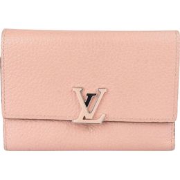 Louis Vuitton Portemonnaie - Louis Vuitton Taurillon Leather Capucines Compact - Gr. unisize - in Gold - f&uuml;r Damen