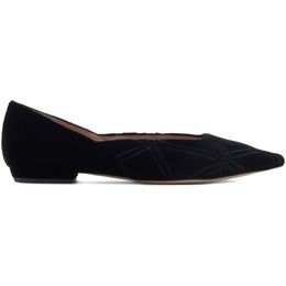 Emporio Armani Ballerinas - Flat Shoes Black - Gr. 39 (EU) - in Schwarz - f&uuml;r Damen