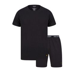 Lyle & Scott Lyle & Scott Short Pajamas 'Charlie' male Black size XS