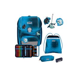 Scout Genius Exklusiv Safety Light Schulranzen-Set in Polar Blue | Gr.: onesize