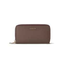 Lazarotti Bologna Leather Geldb&ouml;rse RFID Schutz Leder 20 cm in taupe | Gr.: onesize