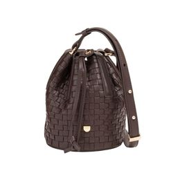 DuDu Filicudi Beuteltasche Leder 14 cm in coffee brown | Gr.: onesize