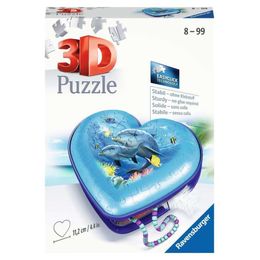 Ravensburger Puzzle 54 Teile Bauspiel Herzschatulle Unterwasserwelt in bunt | Gr.: onesize