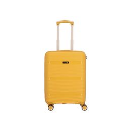 d&n D&N Travel Line 4200 4 Rollen Kabinentrolley S 55 cm in yellow | Gr.: onesize