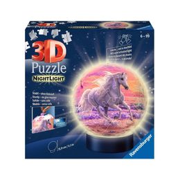 Ravensburger Puzzle 72 Teile Bauspiel Nachtlicht Pferde am Strand in bunt | Gr.: onesize