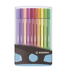Papeterie/PBS - Premium-Filzstift - Stabilo Pen 68 ColorParade - 20er Tischset | Gr.: onesize