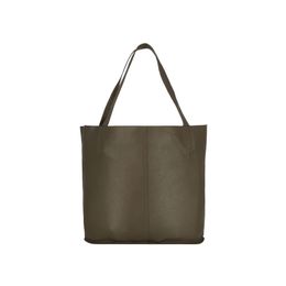 Green Burry Greenburry Nappa Shopper Tasche Leder 43 cm in olive | Gr.: onesize