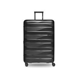 Bergpfeil Travel 4-Rollen Trolley L 75 cm mit Dehnfalte in black night metallic | Gr.: onesize