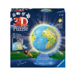 Ravensburger Puzzle 180 Teile Bauspiel Kinderglobus mit Licht deutsch in bunt | Gr.: onesize