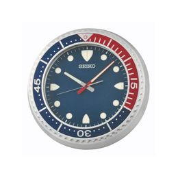 Seiko Wanduhr Quarz mit Leisegang Blau/Rot | Gr.: onesize