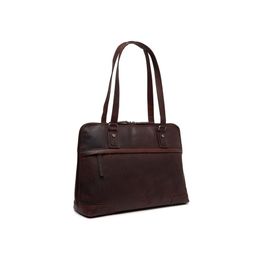 The Chesterfield Brand Branson Schultertasche Leder 37 cm Laptopfach in brown | Gr.: onesize