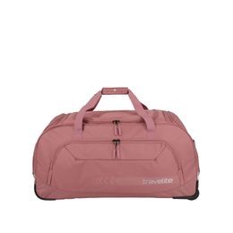 Travelite Kick-Off - Rollenreisetasche 77 cm XL (schwarz) in rose | Gr.: onesize