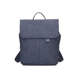 Zwei Mademoiselle.M City Rucksack 29 cm in nubuk blue | Gr.: onesize