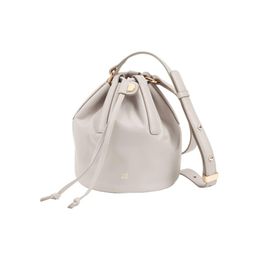 DuDu Filicudi Beuteltasche Leder 14 cm in pearl grey | Gr.: onesize