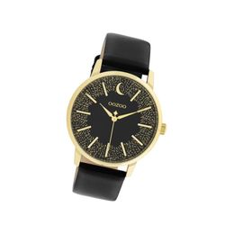 Analog-Armbanduhr Oozoo Timepieces schwarz gro&szlig; (ca. 40mm) | Gr.: onesize