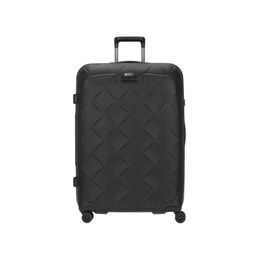 Stratic Leather and More - 4-Rollen-Trolley 76 cm L (rose) in matt black | Gr.: onesize