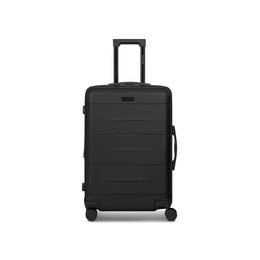 Police London 4 Rollen Trolley 64 cm mit Dehnfalte in deep black | Gr.: onesize