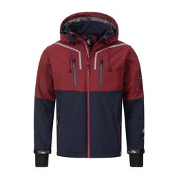 Rock Creek Jacke in Weinrot | Gr.: M