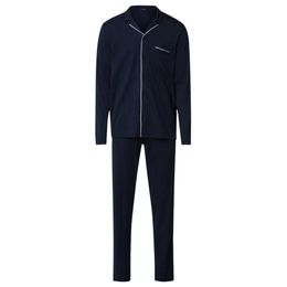 Hanro Pyjama Night & Day in Deep navy | Gr.: XXL