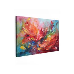 MuchoWow Leinwand bilder Abstrakte Farbexplosion (BxH) | Gr.: 40 x 30 cm