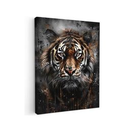 MuchoWow Leinwand bilder Tiger (BxH) | Gr.: 20 x 30 cm