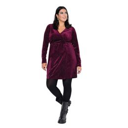 Studio Untold Kleid in dunkel kirschrot | Gr.: 54-56
