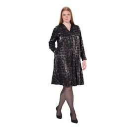Ulla Popken Midikleid in dunkles marine | Gr.: 46-48