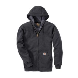 Carhartt Sweatjacke in dunkelgrau in dunkelgrau | Gr.: M